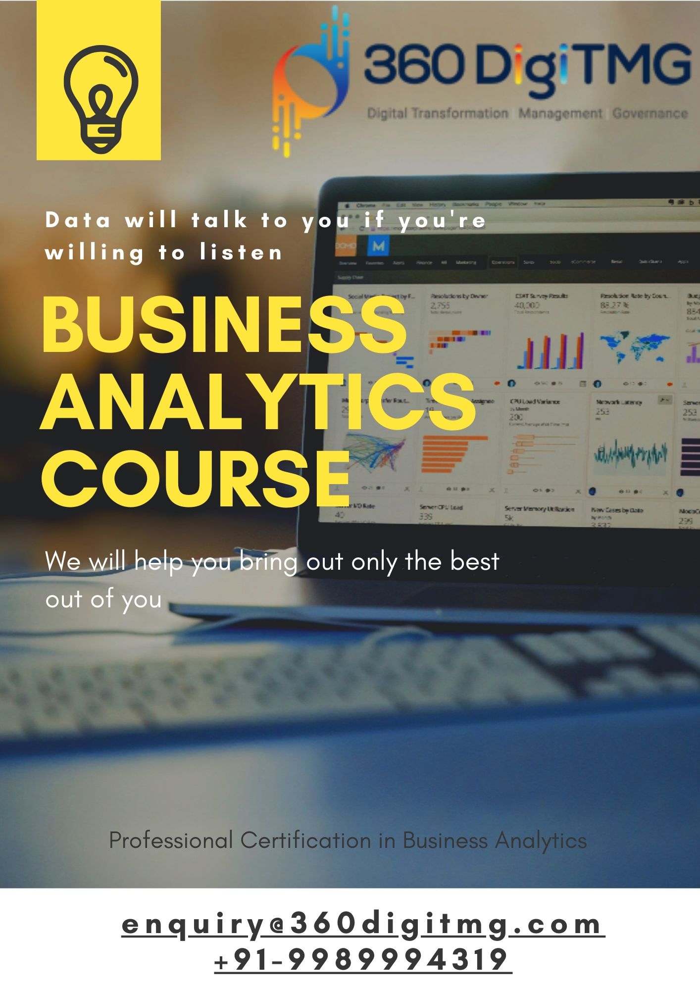 Business Analytics Course in Hyderabad-360digiTMG – Data Science Society