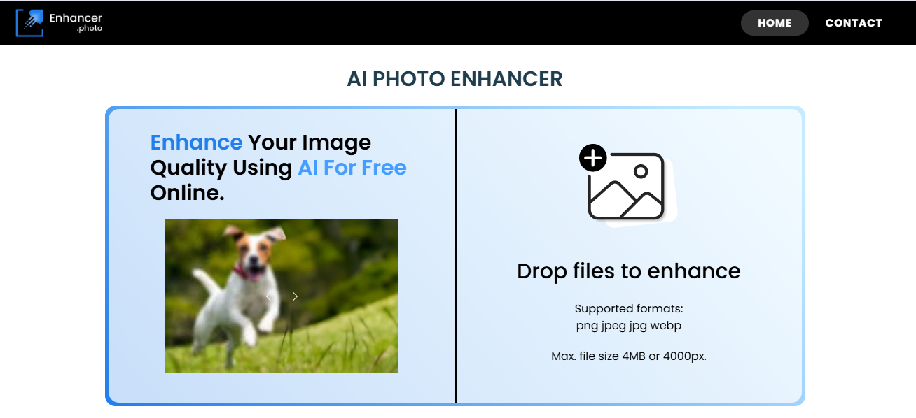 Enhancer.photo: Best AI Image Enhancer to Improve Your Image Quality ...