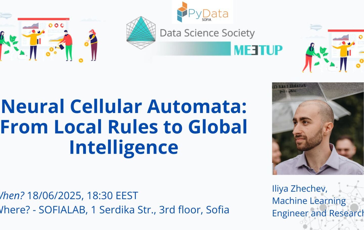 Neural Cellular Automata: From Local Rules to Global Intelligence – Data Science Society
