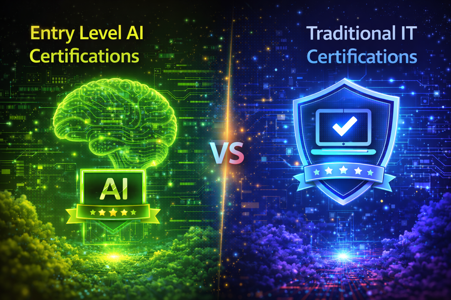 Entry Level AI Certifications vs Traditional IT Certifications: Key ...